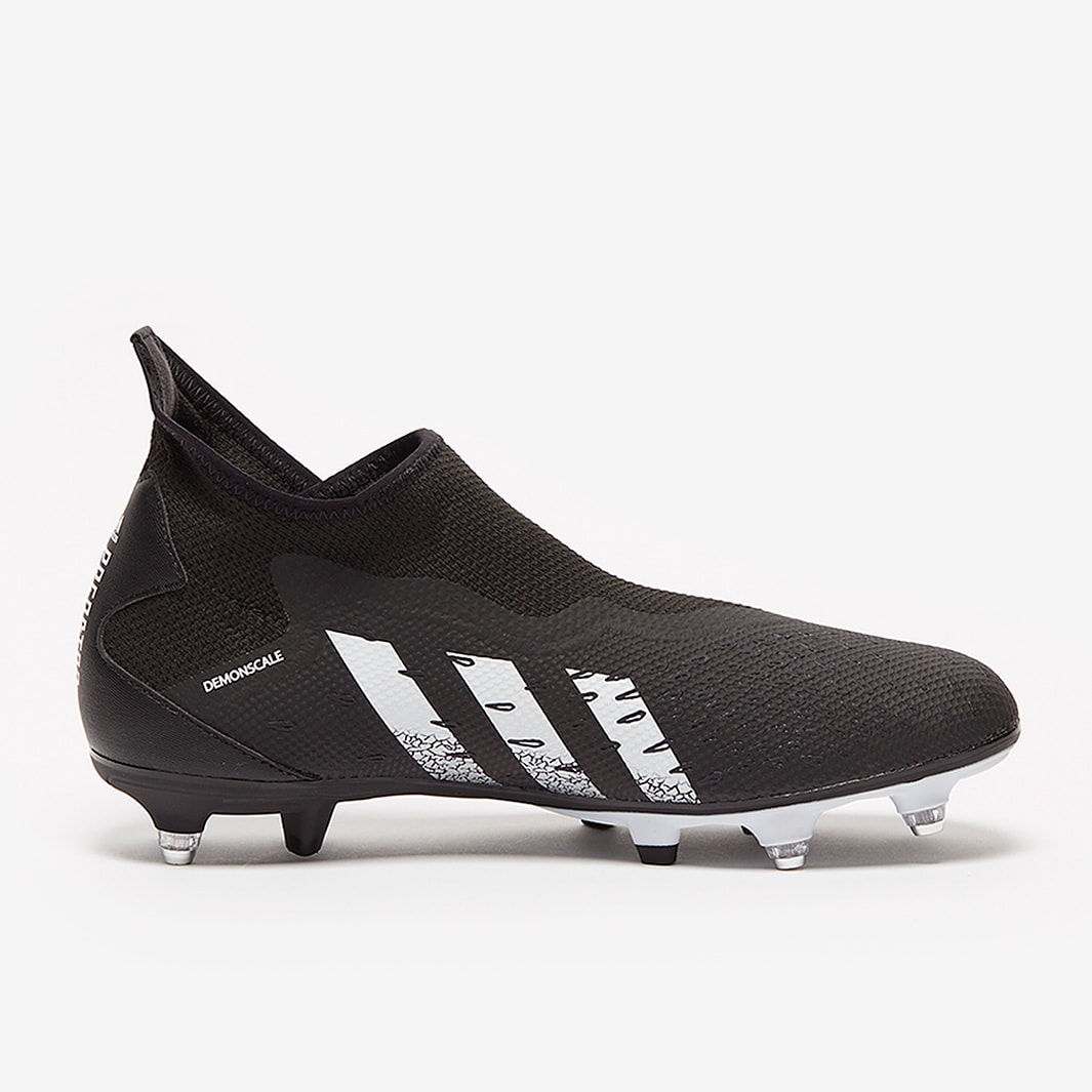 adidas Predator Freak .3 Laceless SG - Core Black/White/Core Black ...