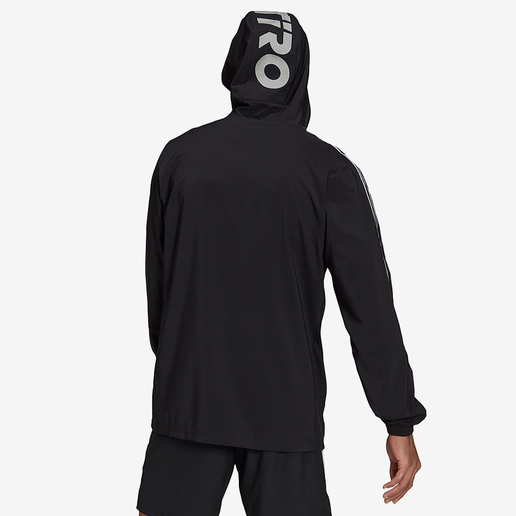 adidas Tiro Windbreaker - Black - Tops - Mens Clothing