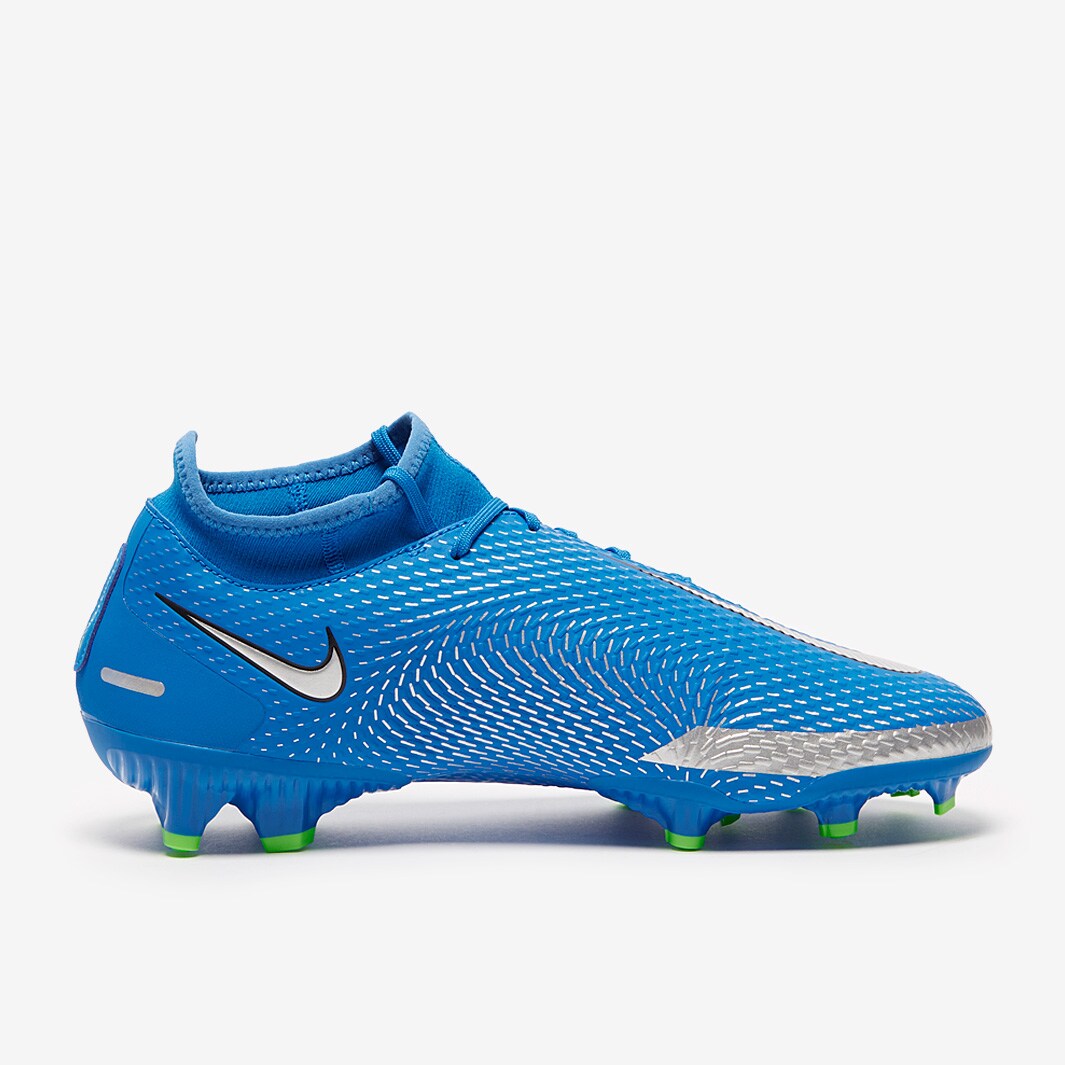 Nike Phantom GT Academy DF FG/MG - Photo Blue/Metallic Silver/Rage ...