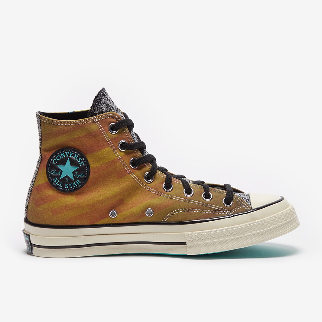 Converse Chuck 70 - Brown/Solar Red/Electric Aqua - Trainers - Mens Shoes
