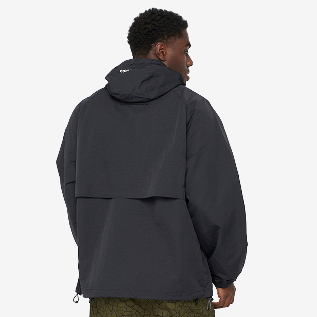 Converse Court Ready Oversized Anorak - Converse Black - Tops - Mens ...