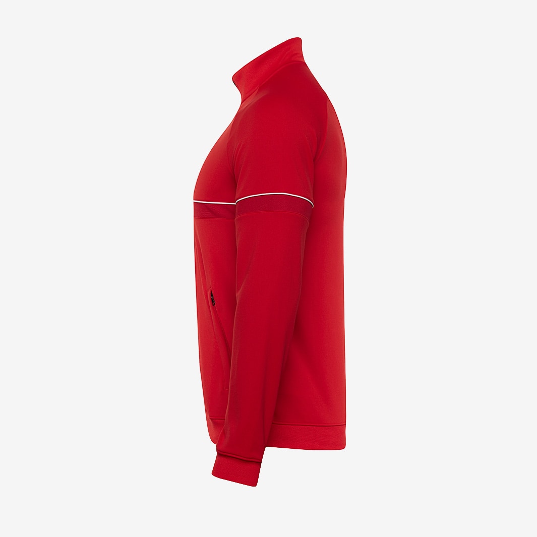 Nike Dri-FIT Academy 21 Knitted Track Jacket - University Red/White/Gym ...