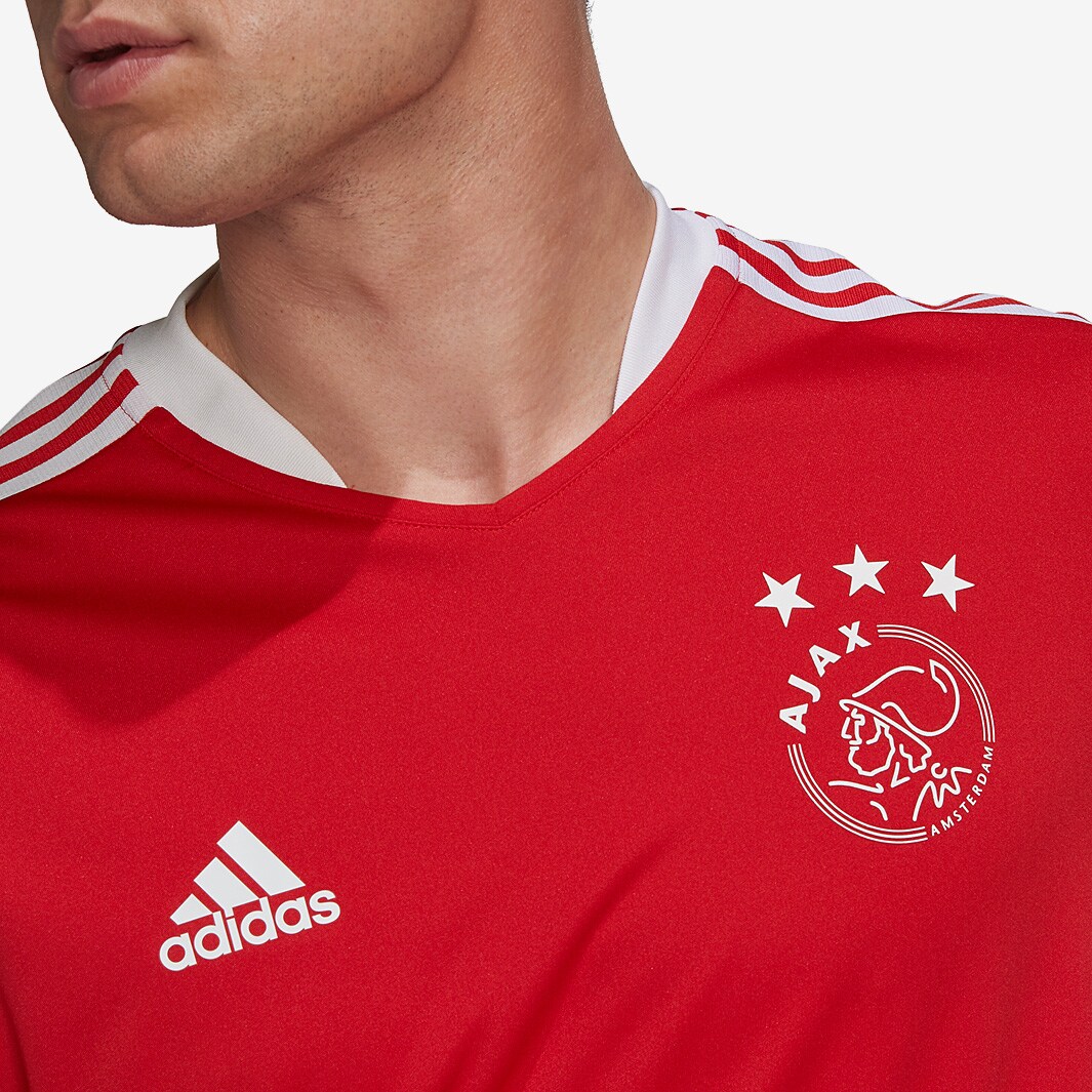 Maglia adidas Ajax 21/22 Training - Team College Rosso - Abbigliamento ...