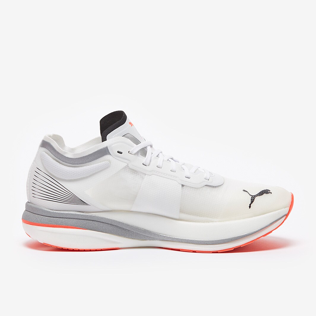 PUMA Deviate Nitro Elite Racer - White red - Mens Shoes