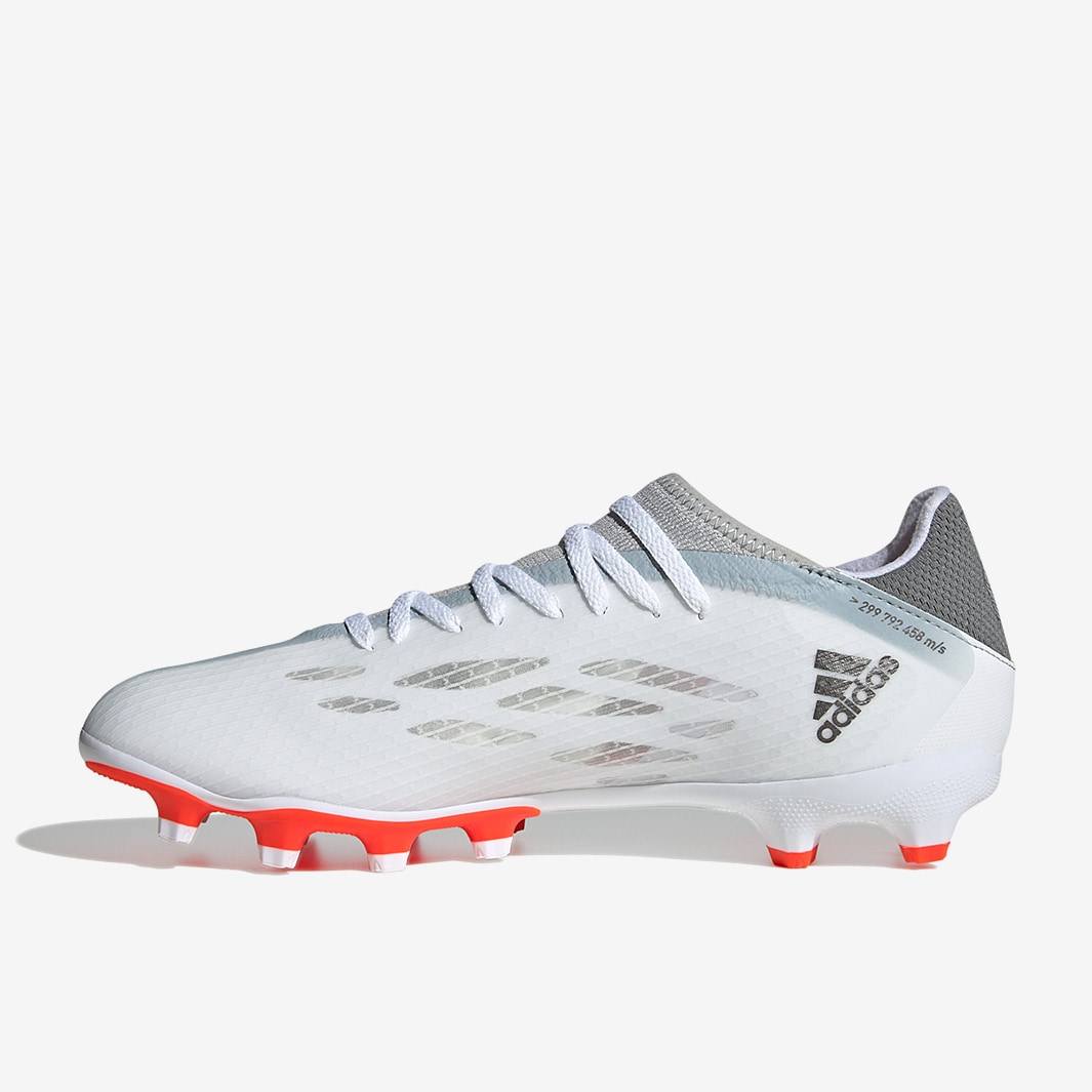 adidas X Speedflow .3 MG - White/Core Black/Solar Red - Mens Boots