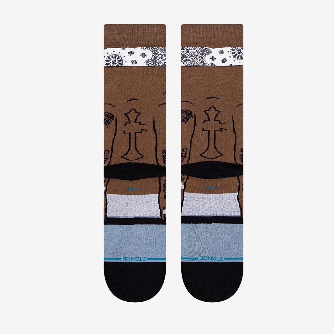 Stance Tupac Resurrected - Black - Socks - Mens Clothing