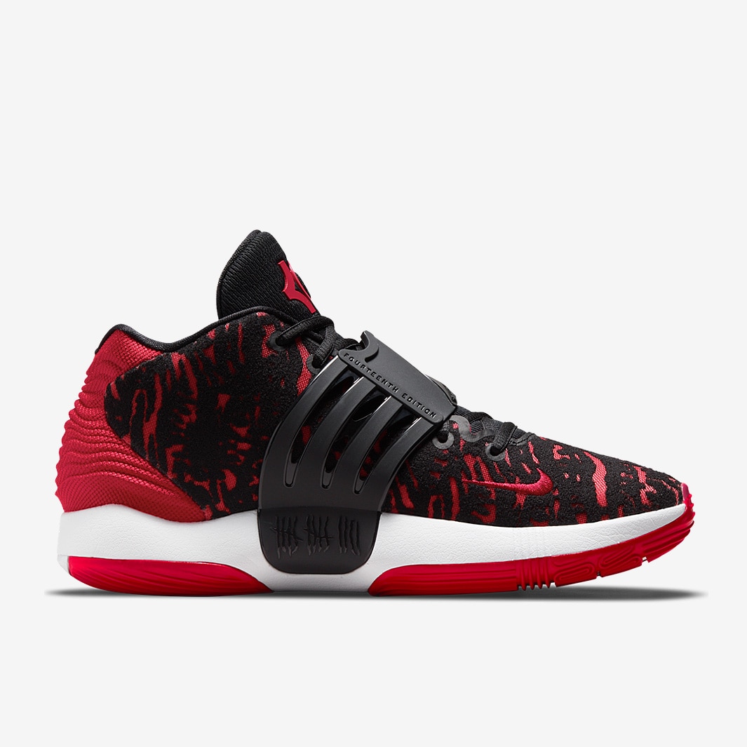 Nike KD14 - Black/University Red/White - Mens Shoes