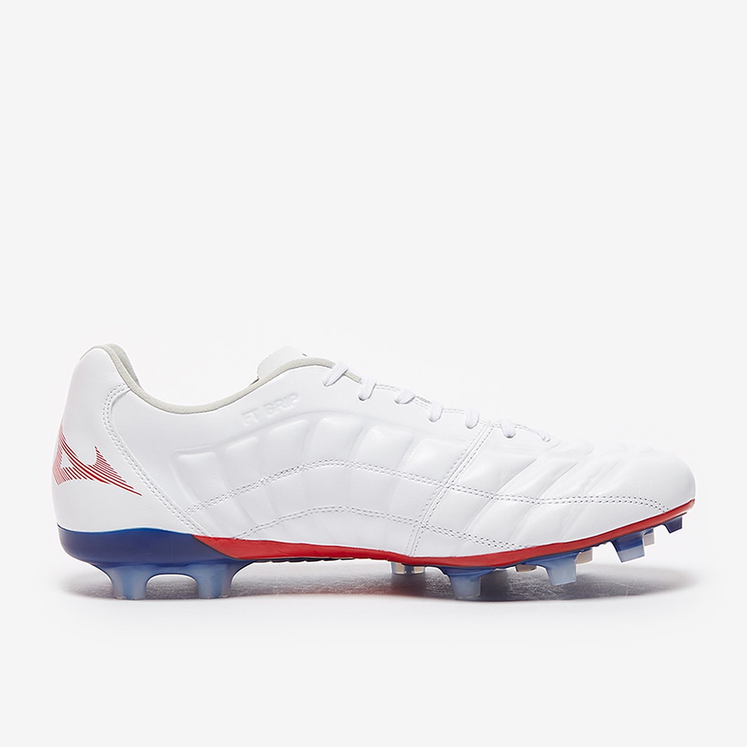 Mizuno Rebula Cup Elite - White/High Risk Red - Mens Boots