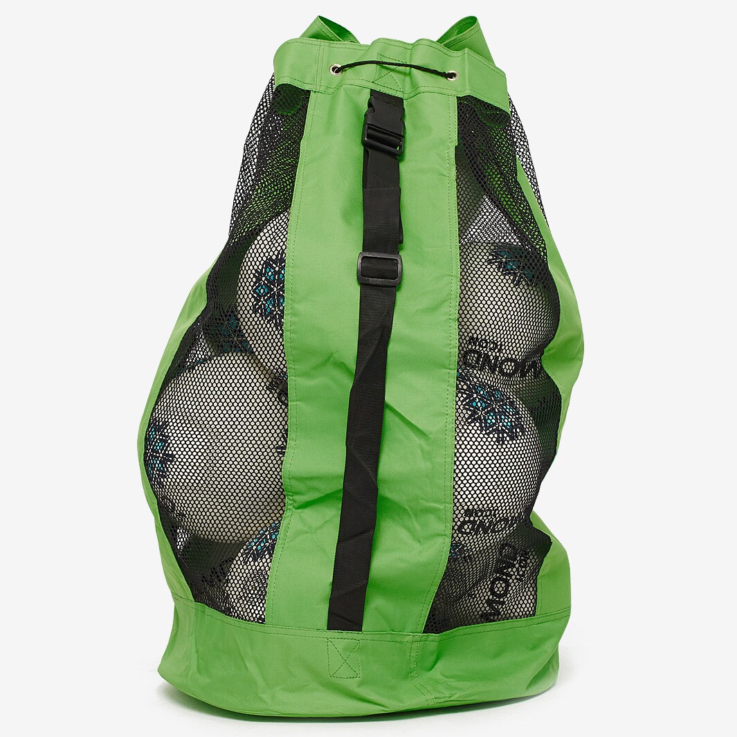 Diamond 10/12 Ball Sack - Green - Bags & Luggage | Pro:Direct Soccer