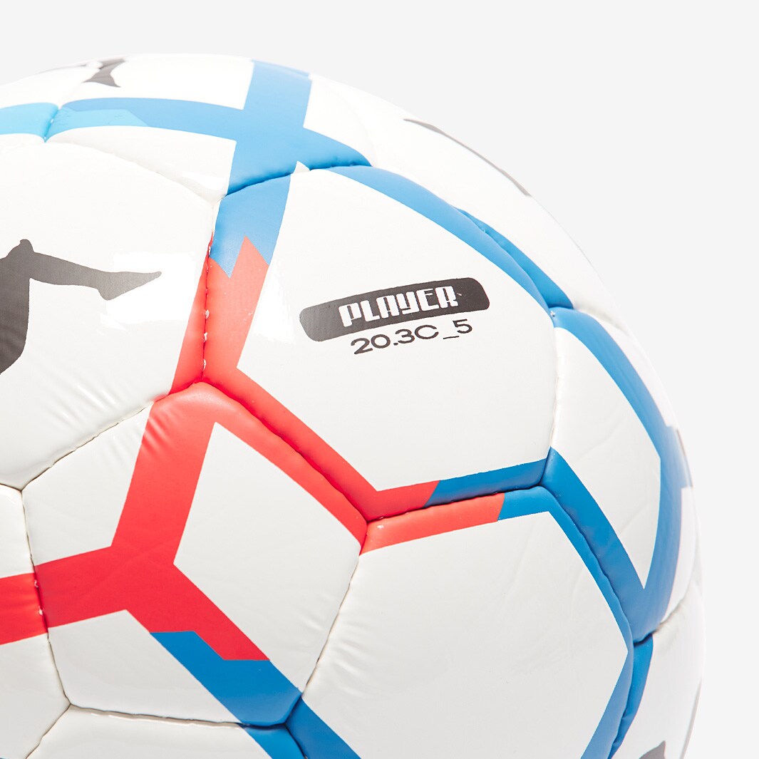 Kappa Player 20.3C Match Ball - White/Brown/Azure - Footballs | Pro ...