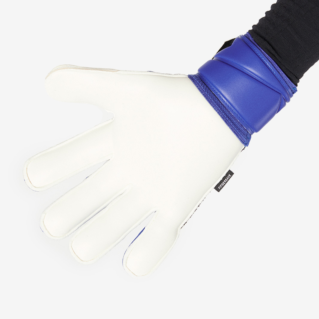 adidas Predator Match FS - Hi-Res Blue /Turbo/White - Mens GK Gloves