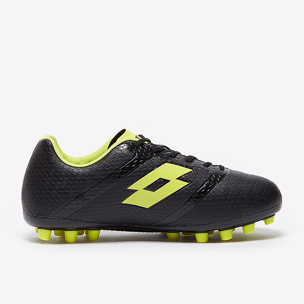 Lotto Kinder Maestro 700 V AGM - Schwarz/Acacia Grün - Kinder Fußballschuhe | Pro:Direct Soccer