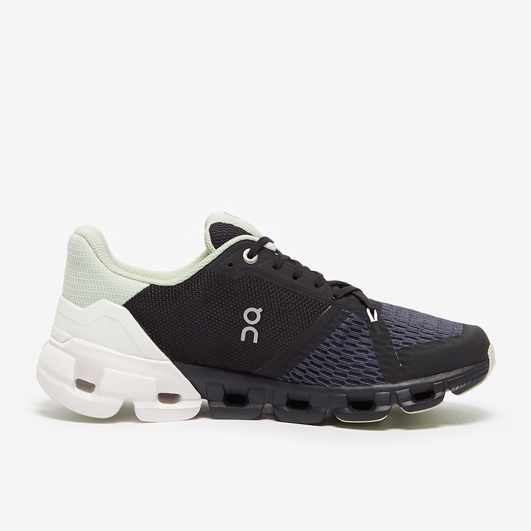 On Womens Cloudflyer Wide - Black/White - Womens Shoes