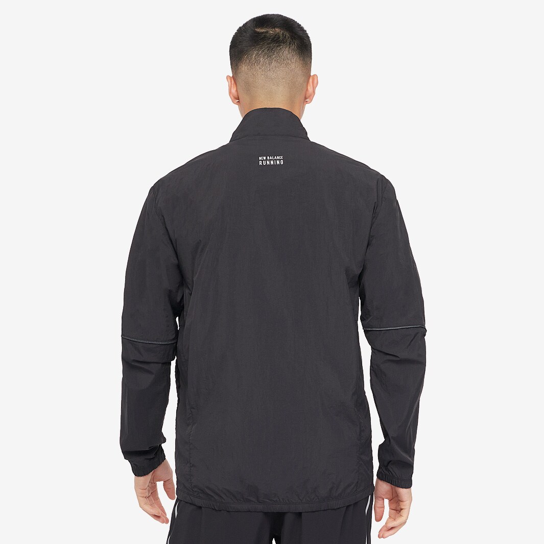 New Balance Impact Run Jacket - Black - Mens Clothing | Pro:Direct Running