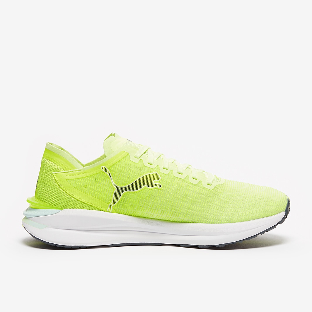 Puma Electrify Nitro - Fizzy Light-Yellow Alert-Puma White - Mens Shoes