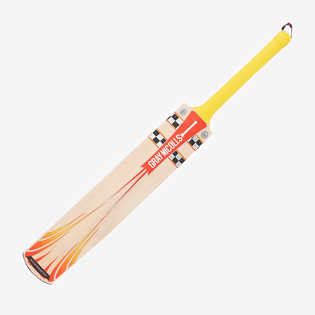 Gray-Nicolls Powerbow 200 Original Cricket Bat - Yellow/Red - Cricket ...