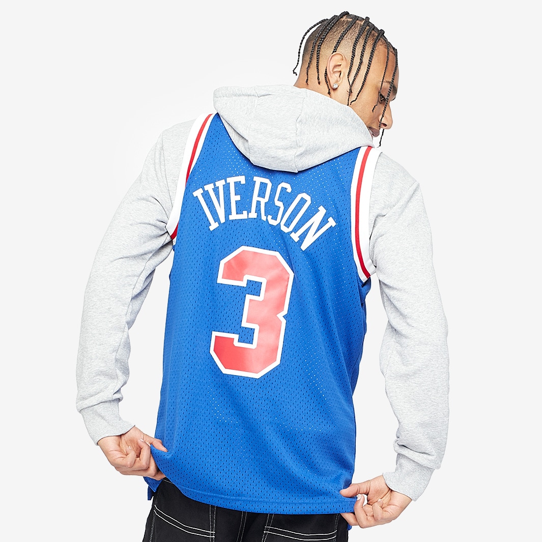 Mitchell & Ness NBA Allen Iverson Philadelphia 76ers 96-97 Swingman ...
