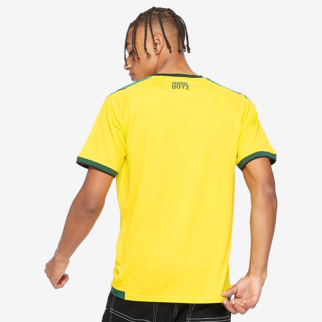 Umbro Jamaica Home Jersey - Yellow - Mens Replica