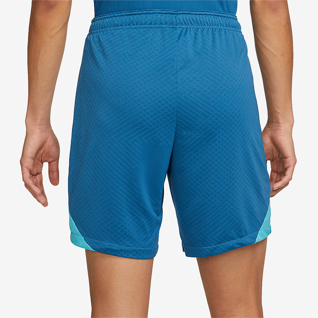 Nike Dry Strike Shorts - Dark Marina Blau/Chlor Blau/Rot ...