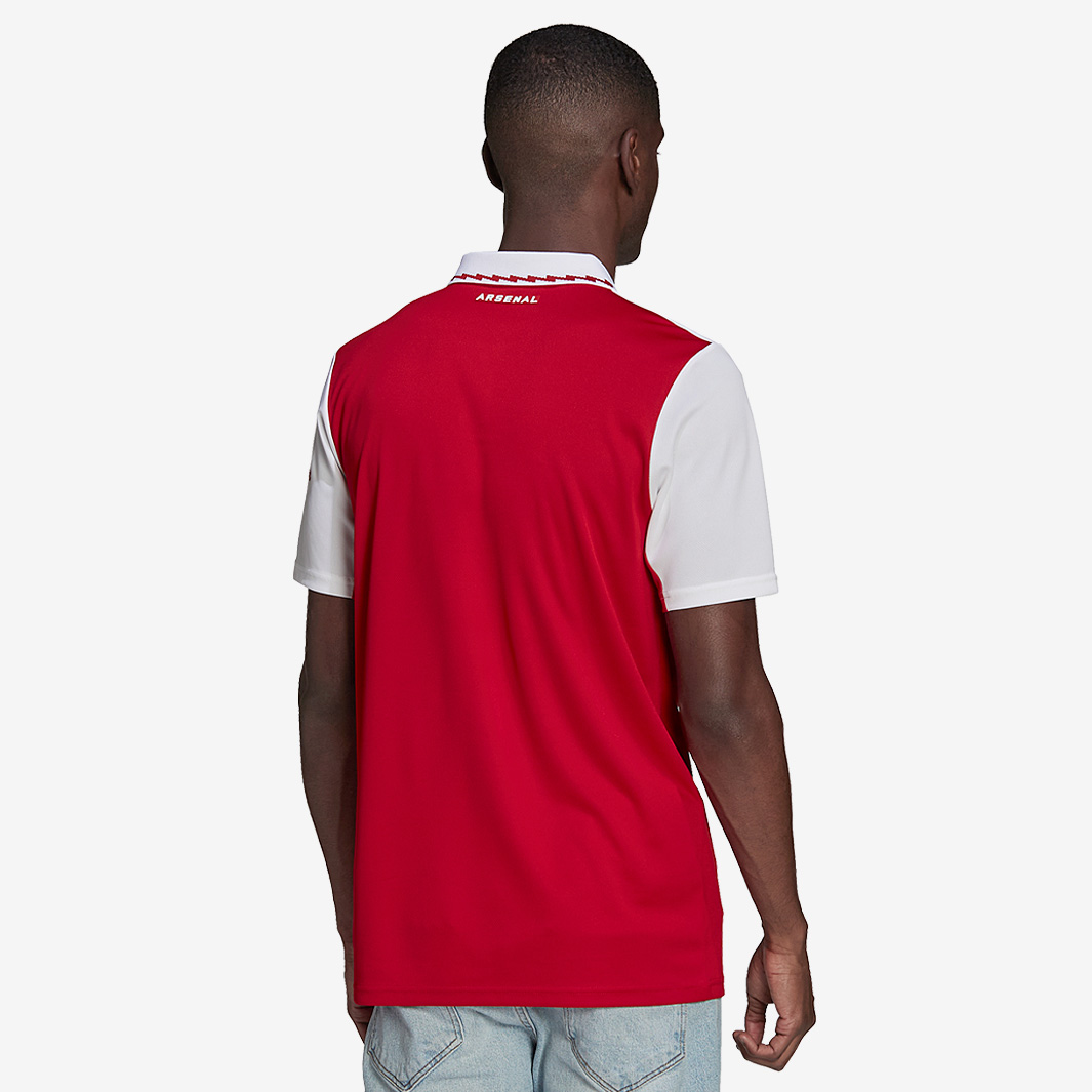 Camiseta adidas Arsenal 22/23 Primera equipación - Escarlata/Blanco ...
