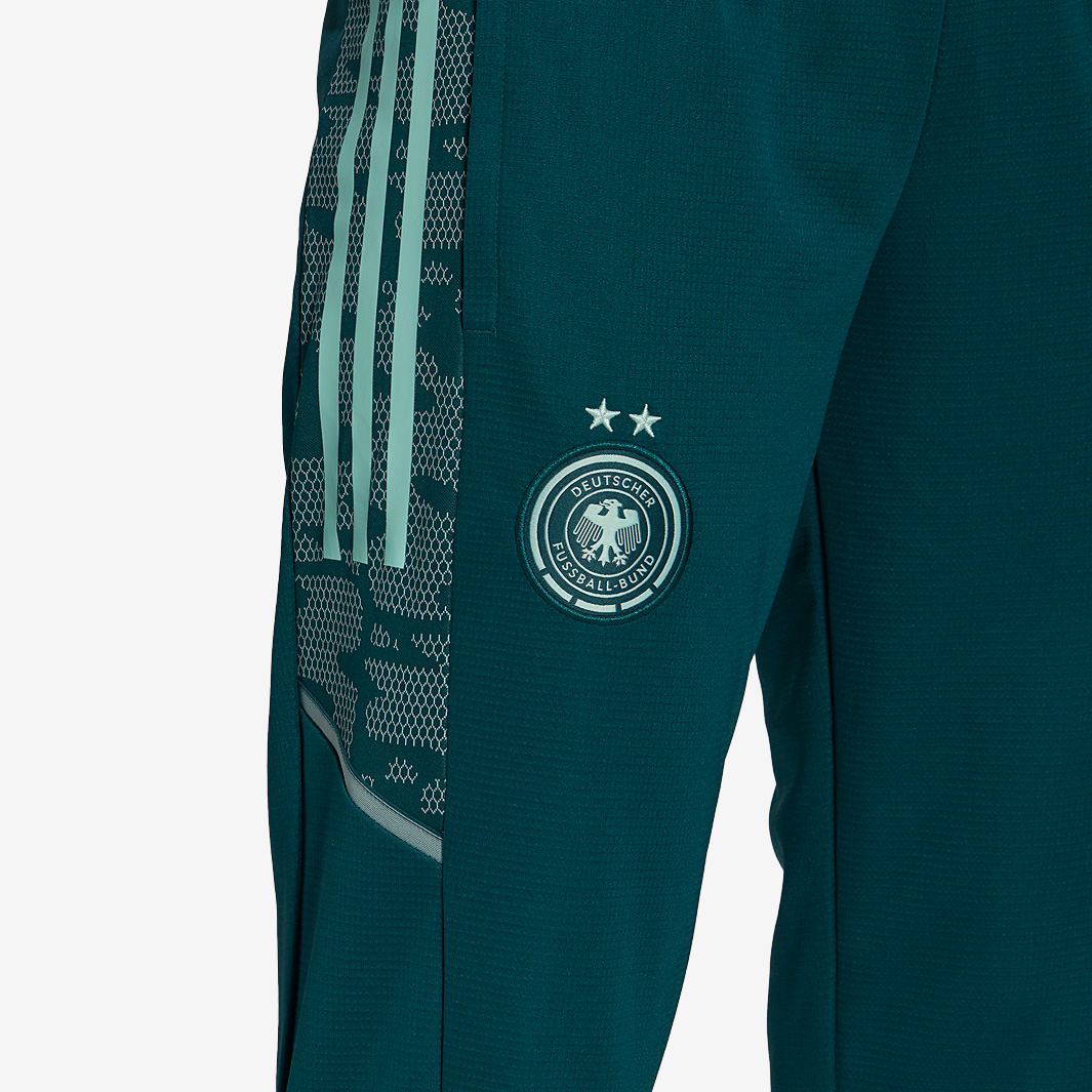 adidas Deutschland 2022 Damen Trainingshose - Mystery Grün/Clear Mint ...
