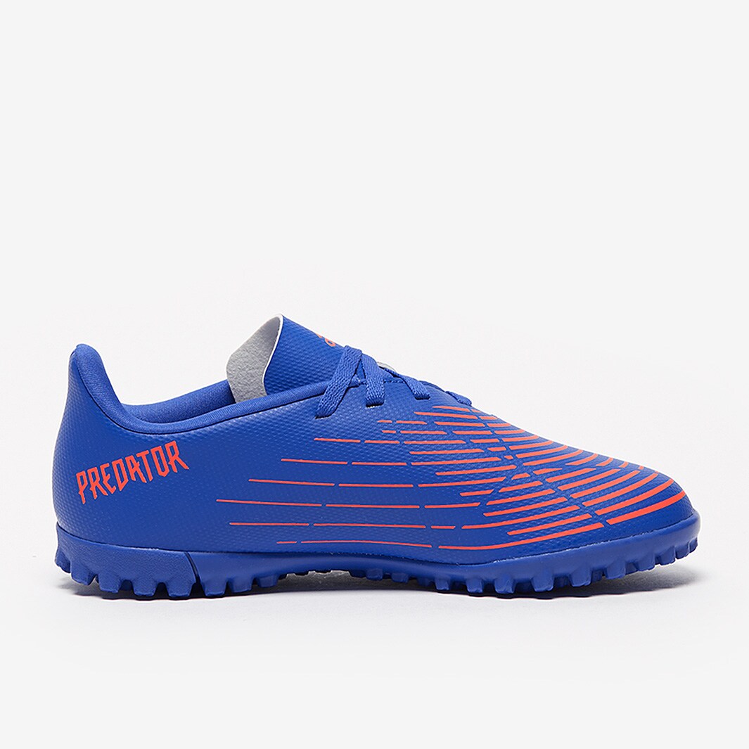 adidas Kids Predator Edge.4 TF - Hi-Res Blue/Turbo/Hi-Res Blue - Junior ...