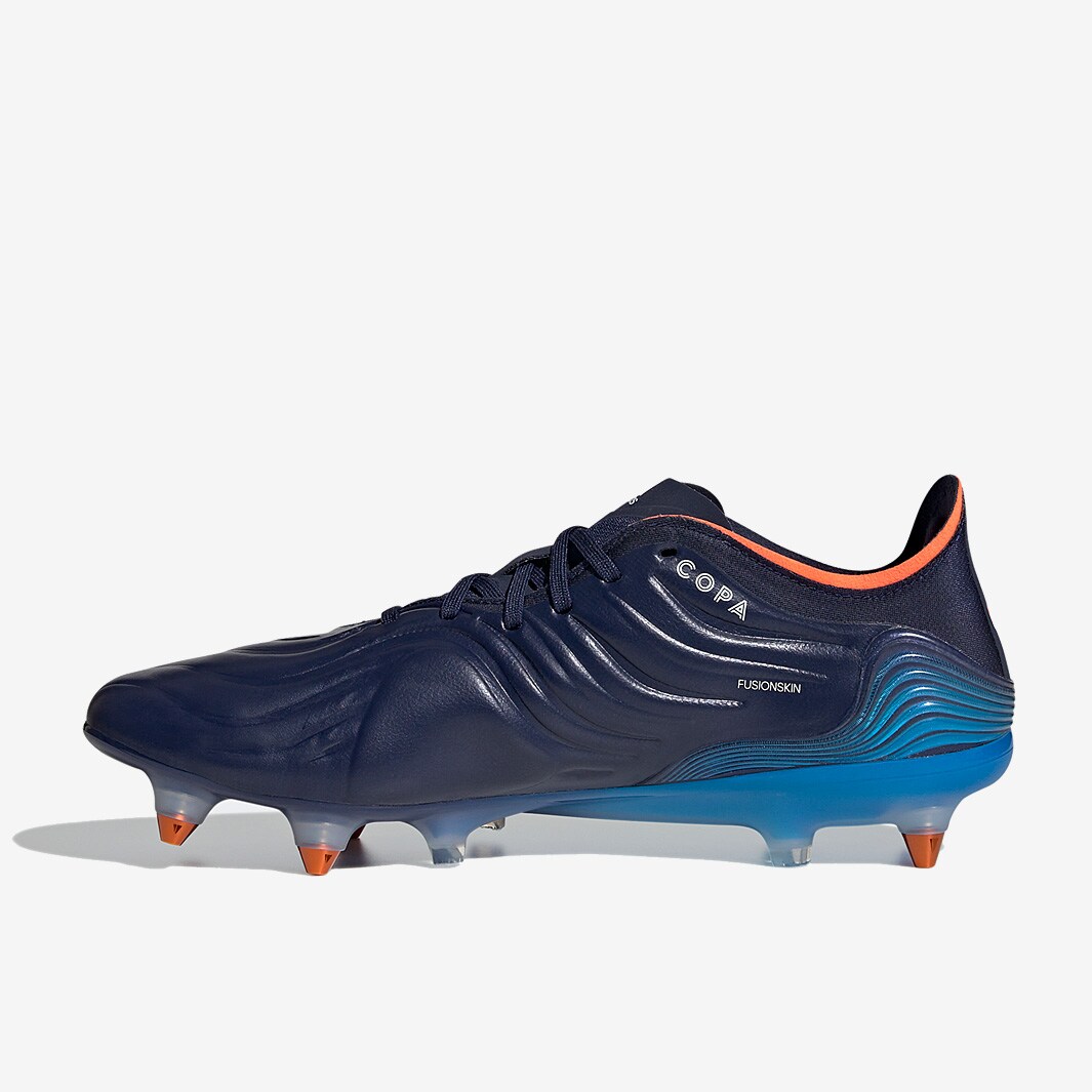 adidas Copa Sense.1 SG - Azul Marino/Blanco/Azul Rush - Botas para ...