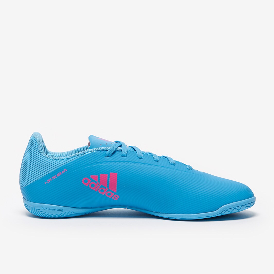 adidas X Speedflow.4 IN - Sky Rush/Team Shock Pink/Legacy Indigo - Mens ...
