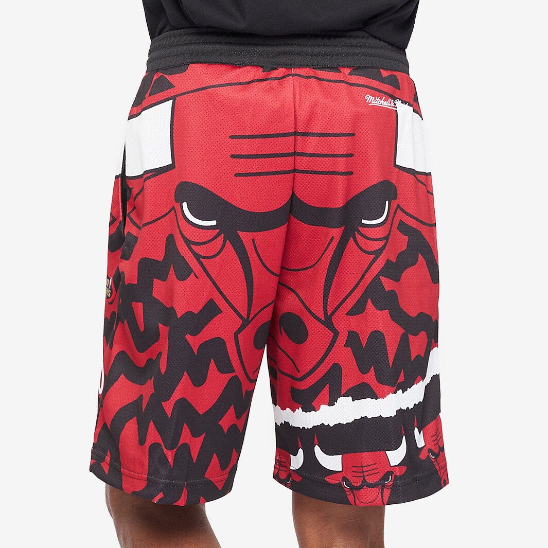 Mitchell & Ness Chicago Bulls Jumbotron 2.0 Sublimated Short - Black ...