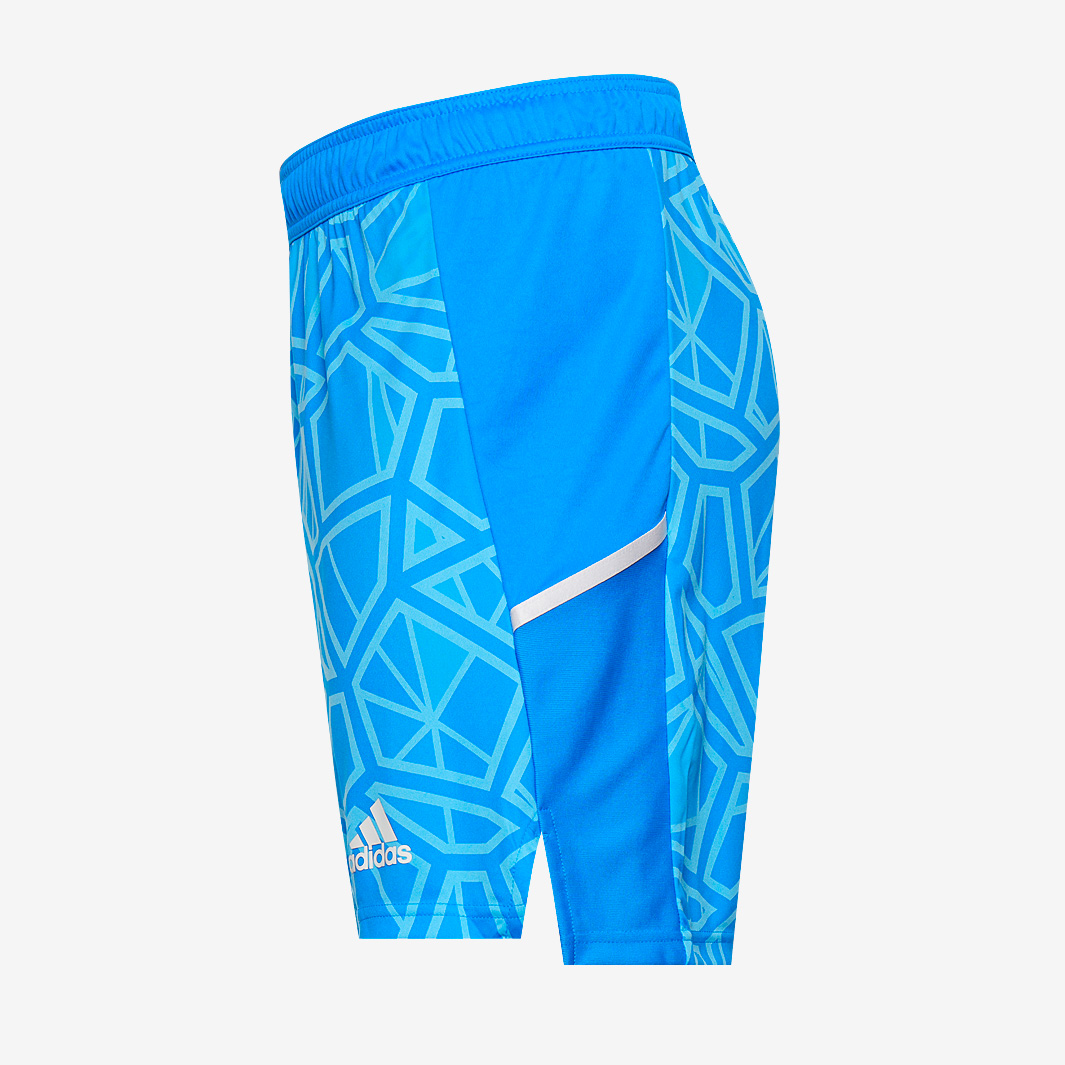adidas Condivo 22 GK Shorts - Blue Rush - Men Goalkeeping Clothing