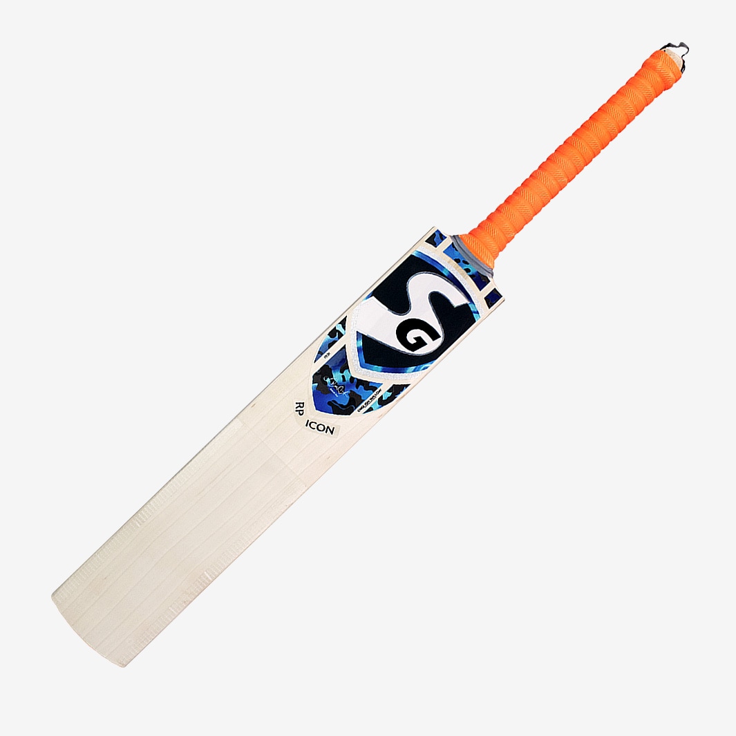 SG RP Icon Cricket Bat - Blue Camo/Black - Cricket Bats