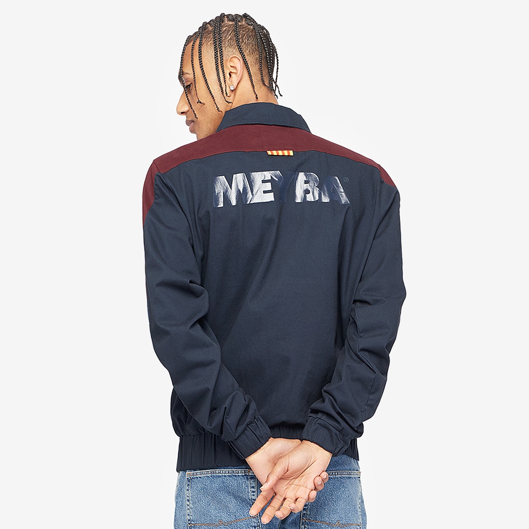 Giacca Meyba El Nebbiaer Nou Drill - Navy/Rosso Rio - Abbigliamento ...