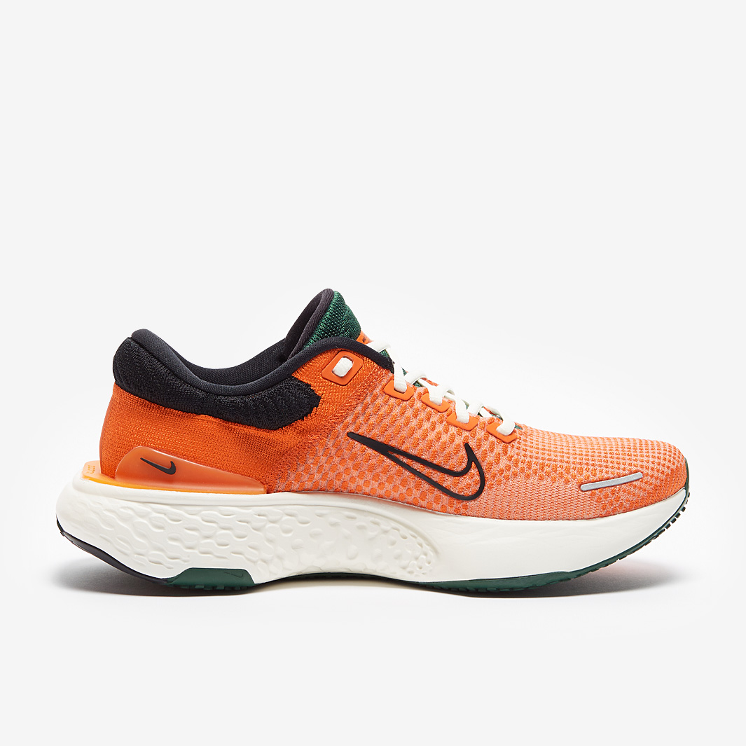 Nike ZoomX Invincible Run Flyknit 2 - Team Orange/Black-Gorge Green ...