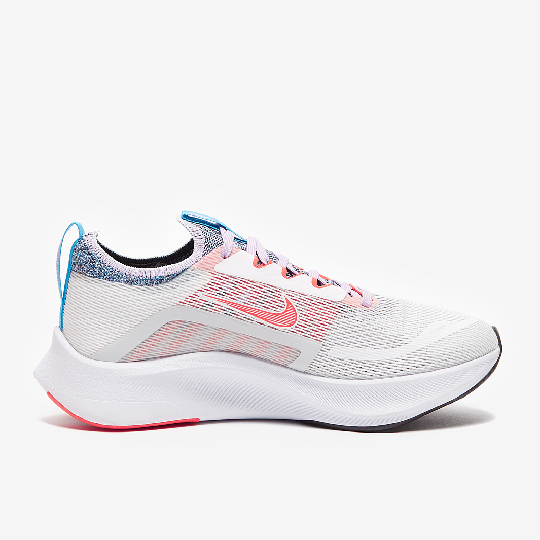 Nike Donna Zoom Fly 4 - Bianco/Team Arancione/Lilla/Laser Blu - Scarpe ...