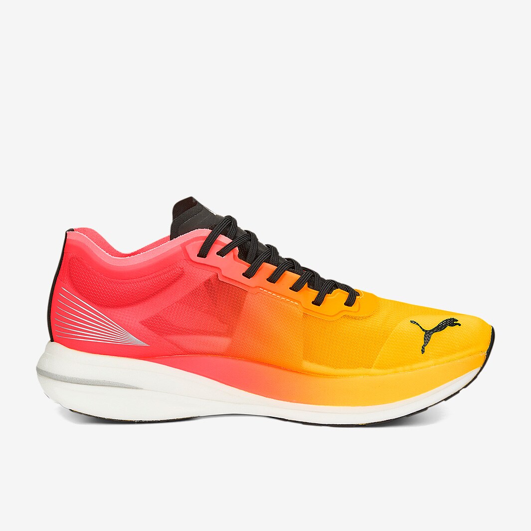 Puma Deviate Nitro Elite Fireglow - Sun Stream - Sunset Glow - Mens ...
