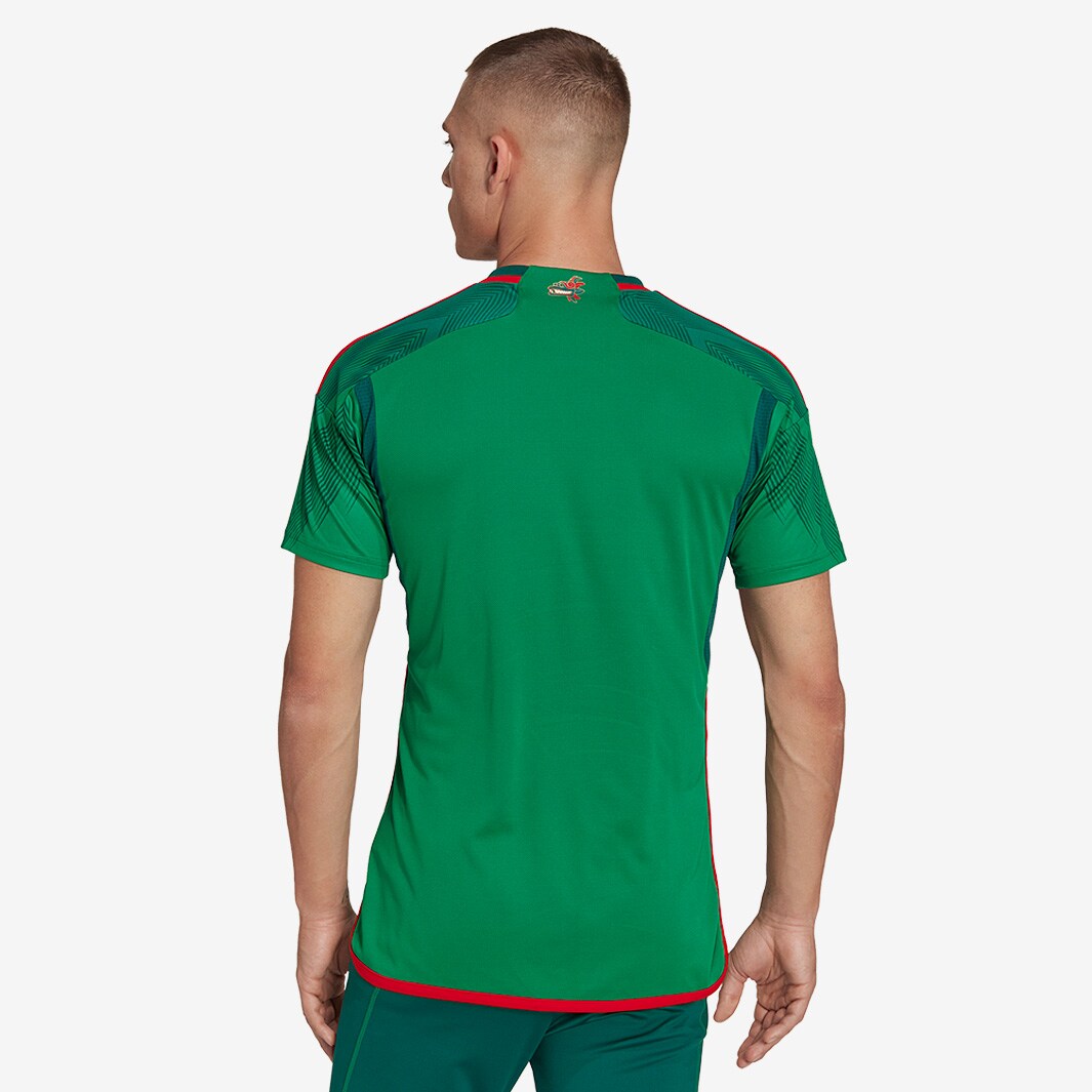 Maillot adidas Mexique 2022 Domicile - Vert Vif/Vert Universitaire ...