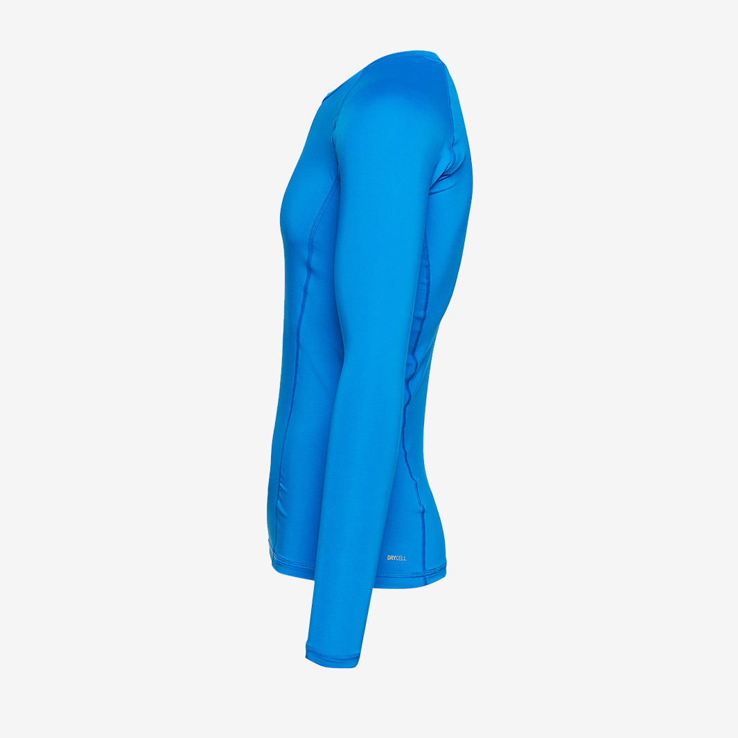 Puma Junior Liga Base Layer LS Tee - Electric Blue - Junior Base Layer ...