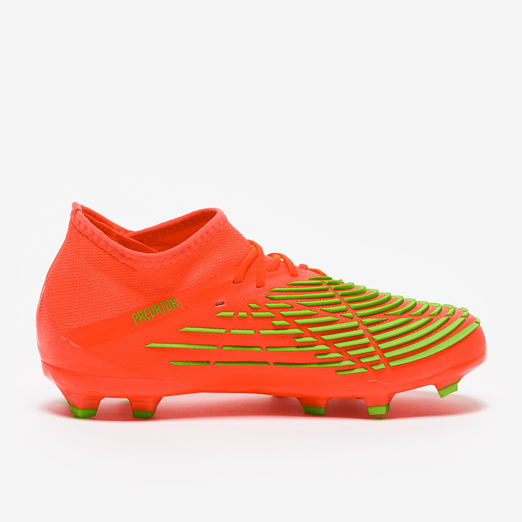 adidas Kids Predator Edge.1 FG - Solar Red/Solar Green/Core Black ...