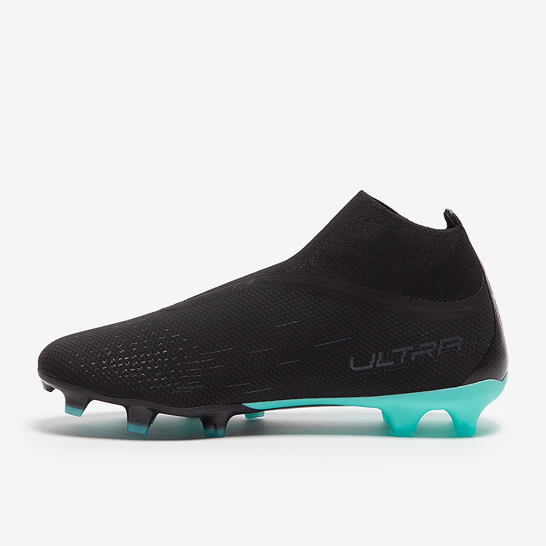 Puma Ultra Match+ Ll FG/AG - Noir Puma/Blanc Puma/Eau Elektro - Terrain ...