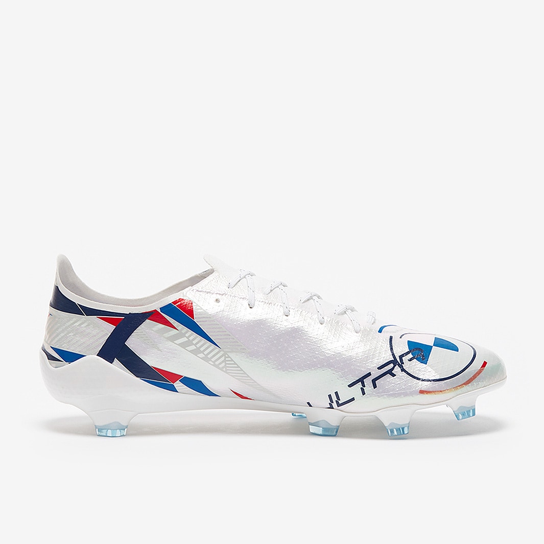 Puma Ultra SL Speed Edition FG - Puma White/Fiery Red/Strong Blue ...