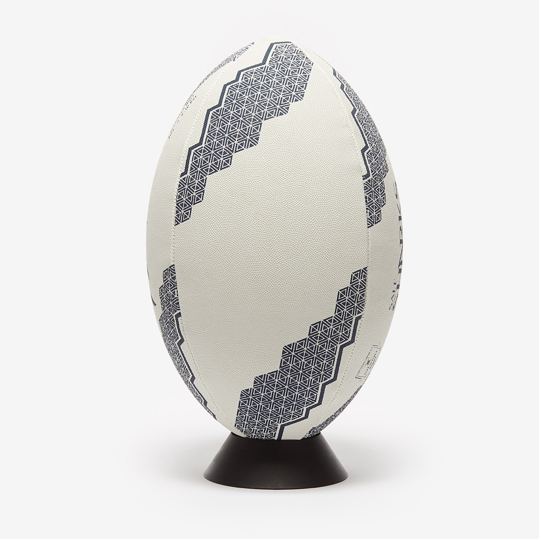 Gilbert Sale Sharks Supporter Ball - White - Rugby Balls | Pro:Direct Rugby