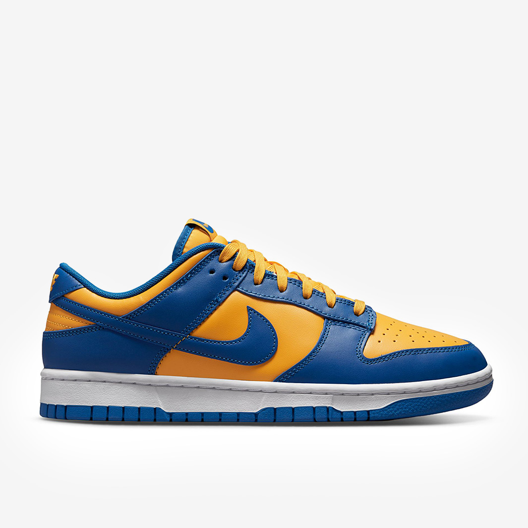 Nike Sportswear Dunk Low Retro - Azul Jay/Dorado universidad/Blanco ...