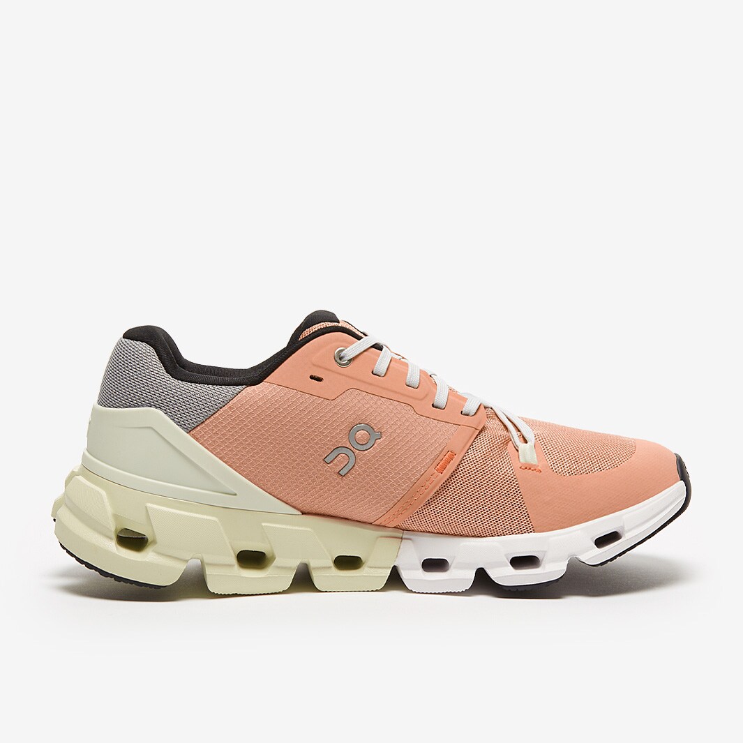 On Womens Cloudflyer 4 - Peach/Aloe - Womens Shoes | Pro:Direct Running
