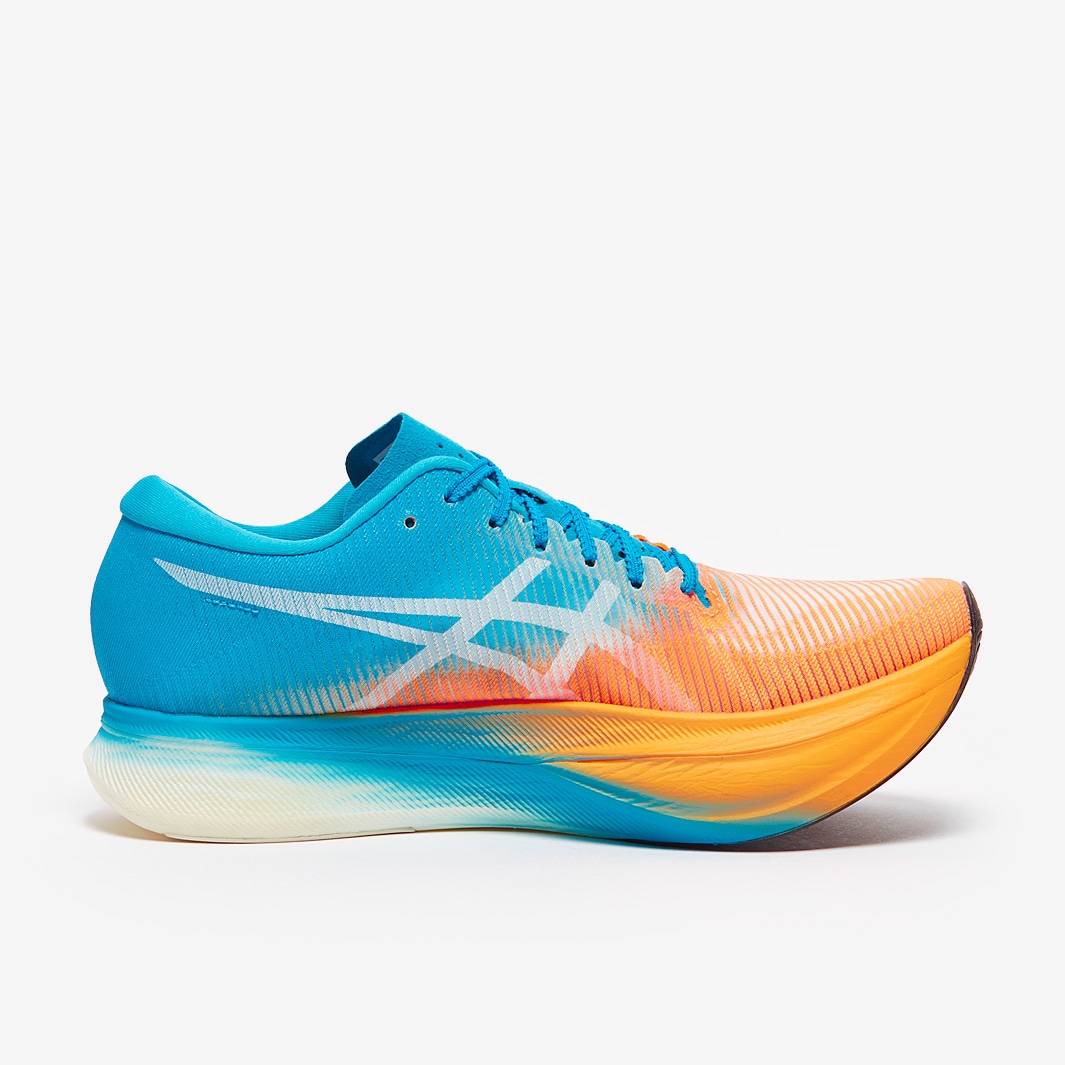 ASICS Unisex Metaspeed Sky Plus - Orange Pop/Island Blue - Mens Shoes ...