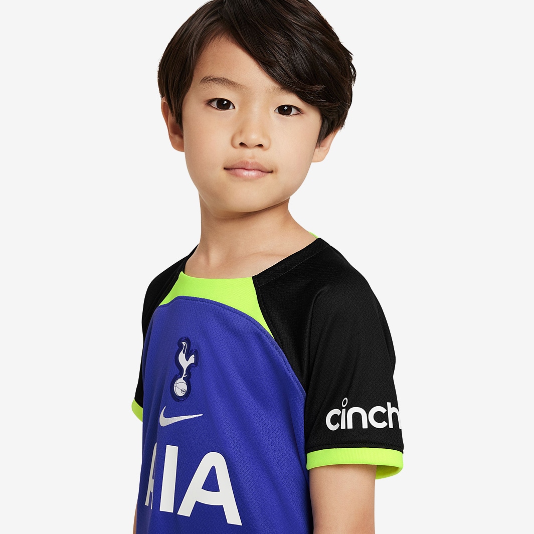 Nike Tottenham Hotspur 22/23 Little Kids Away Kit - Lapis/Black/White ...