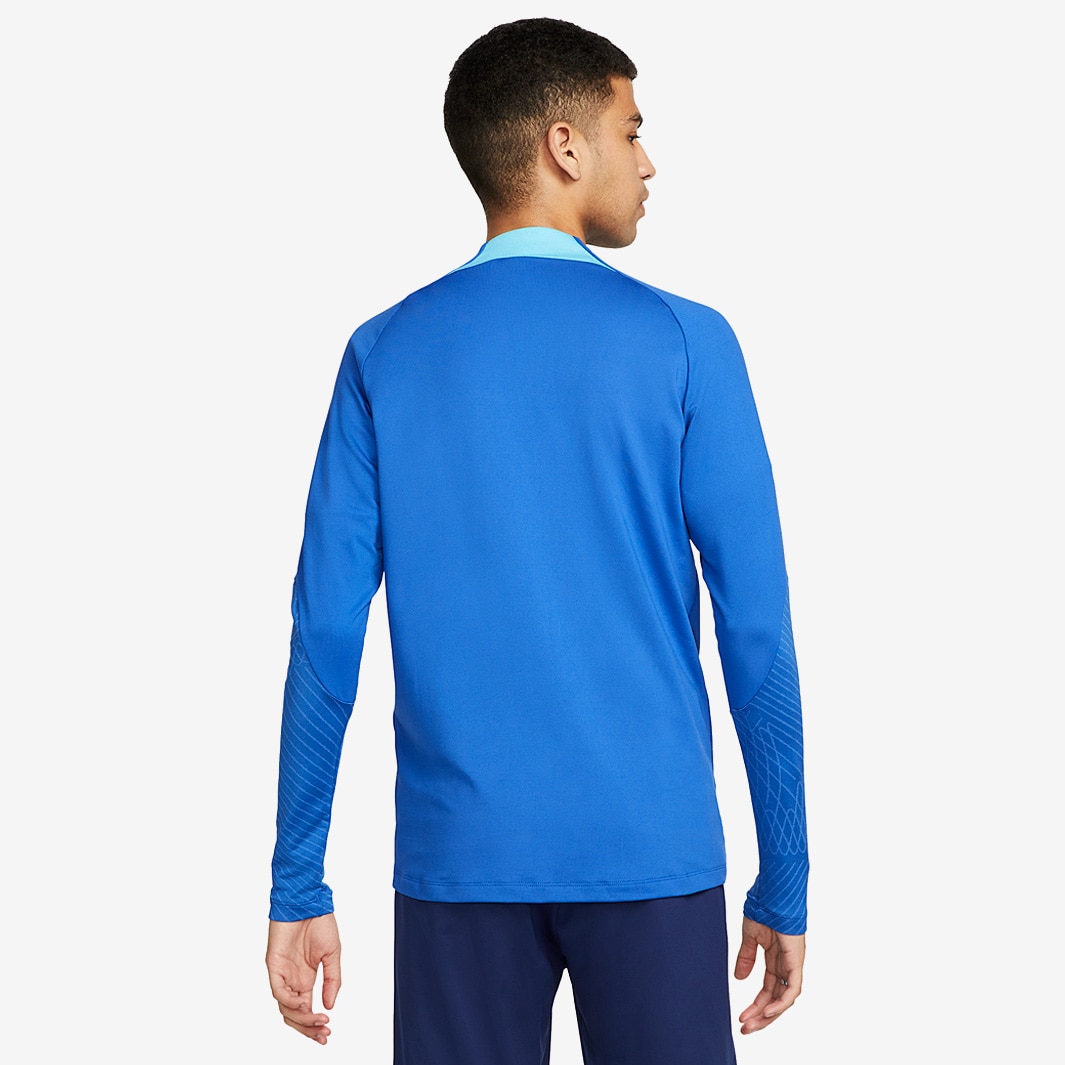 Nike England 22/23 Dri-Fit Strike SS Drill Top - Game Royal/Blue Fury ...