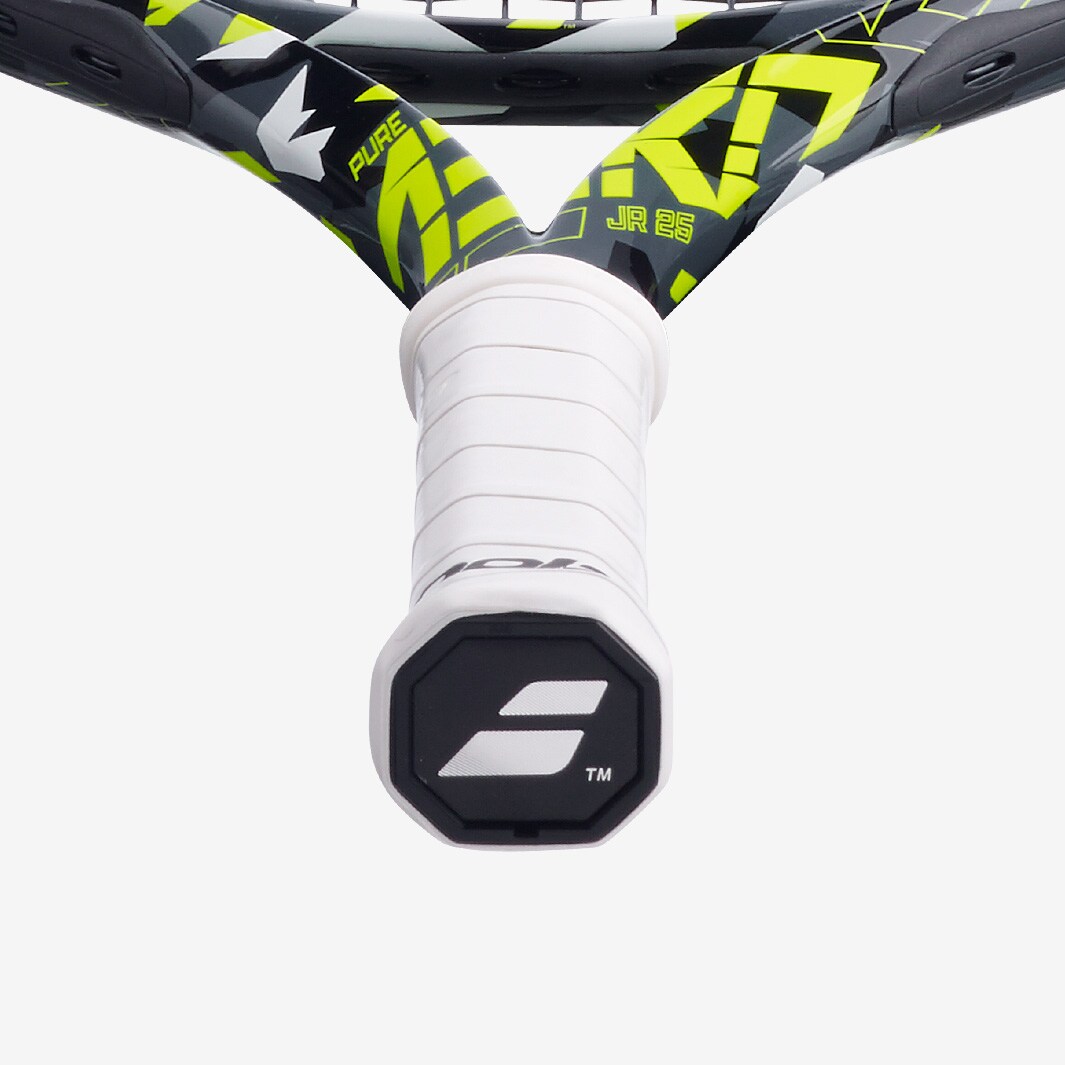 Babolat Pure Aero Junior 25 - Grey/Yellow/White - Boys Rackets | Pro ...