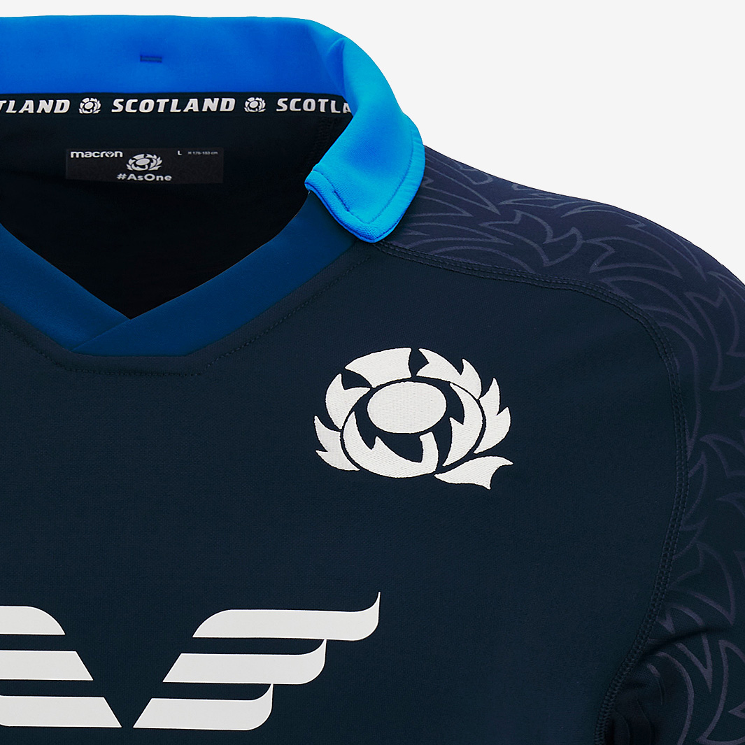 Macron Scotland 22/23 Home Replica Shirt - Blue - Mens Replica | Pro ...
