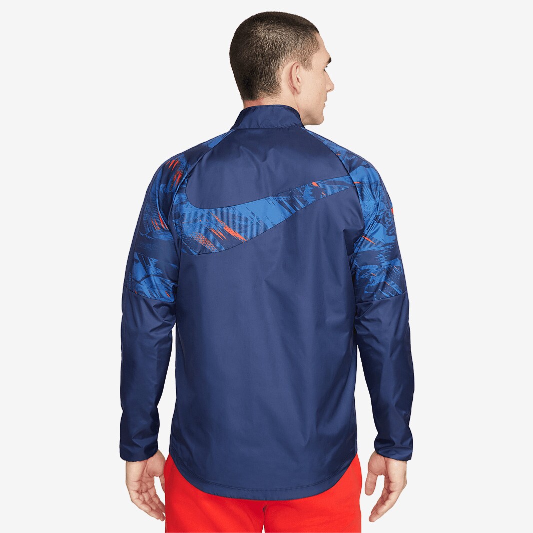 Nike England 22/23 Academy AWF Jacket - Blue Void/Blue Fury - Mens ...