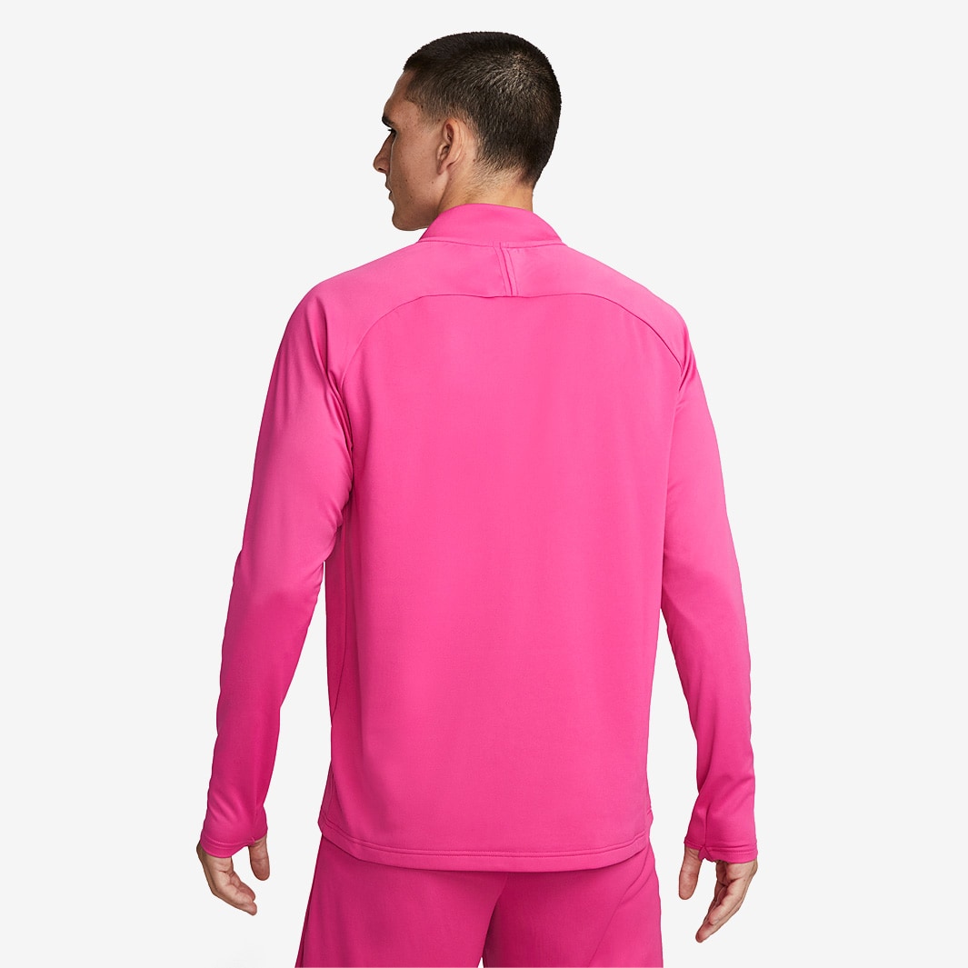 Nike Dri-Fit Academy 21 LS Drill Top - Active Pink/Active Pink/White ...